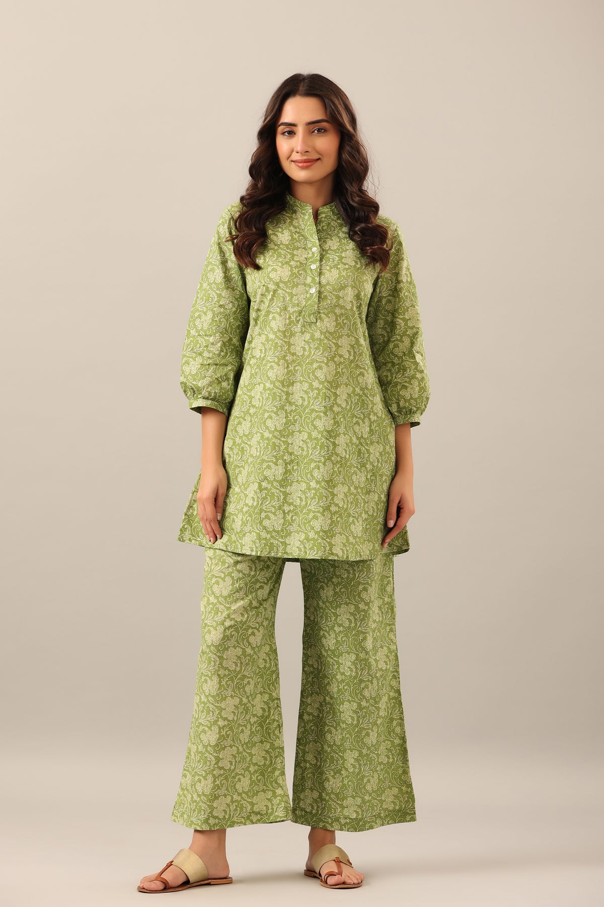 Daisy Earth Cotton Co-ord Lounge Set – JISORA