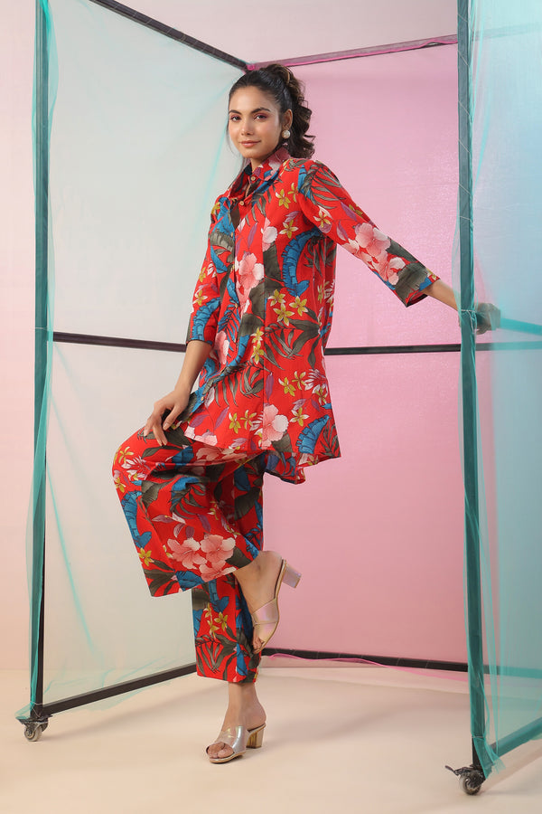 Cotton Palazzo Sets with Top for Women