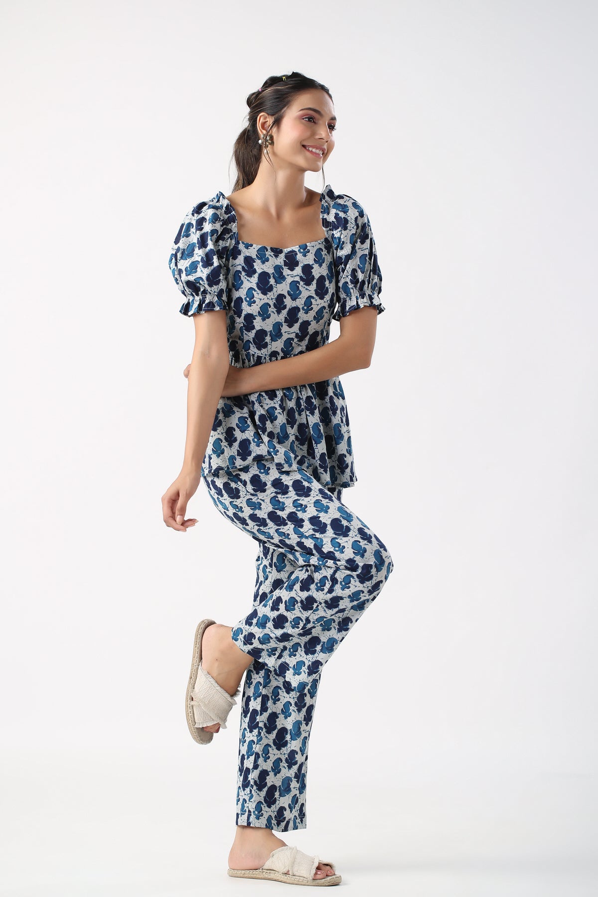 Moon Lit Mystic Cotton Co ord Set – JISORA